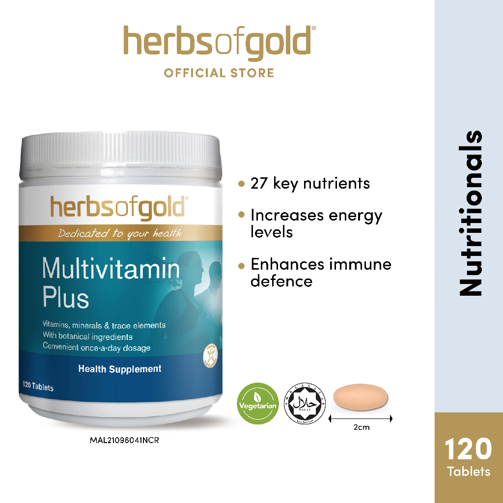 Herbs of Gold Multivitamin Plus [Expiry 12/2024] | Shopee Malaysia