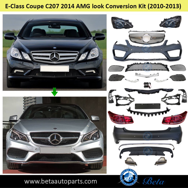 Mercedes benz w207 facelift conversion bodykit | Shopee Malaysia