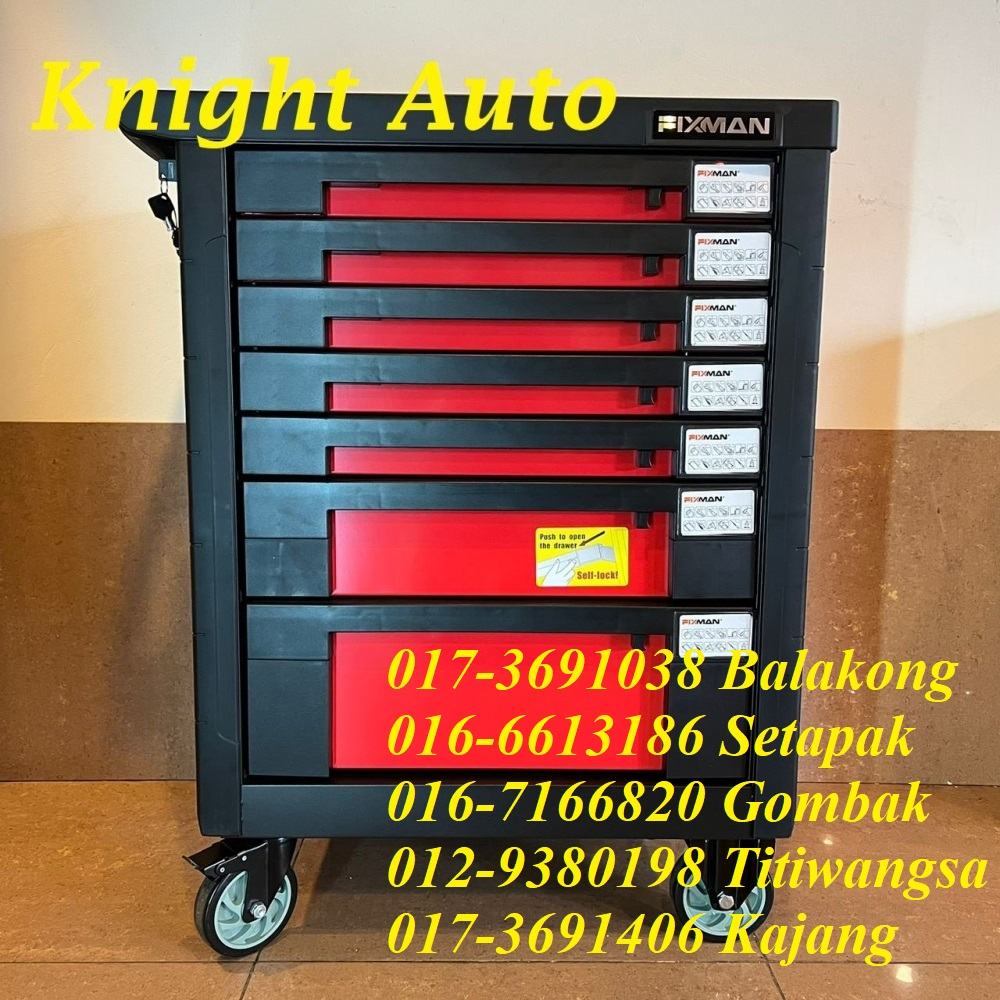 Fixman F5SRP7B Durable Tool Trolley Cabinet Movable ID34078 | Shopee ...