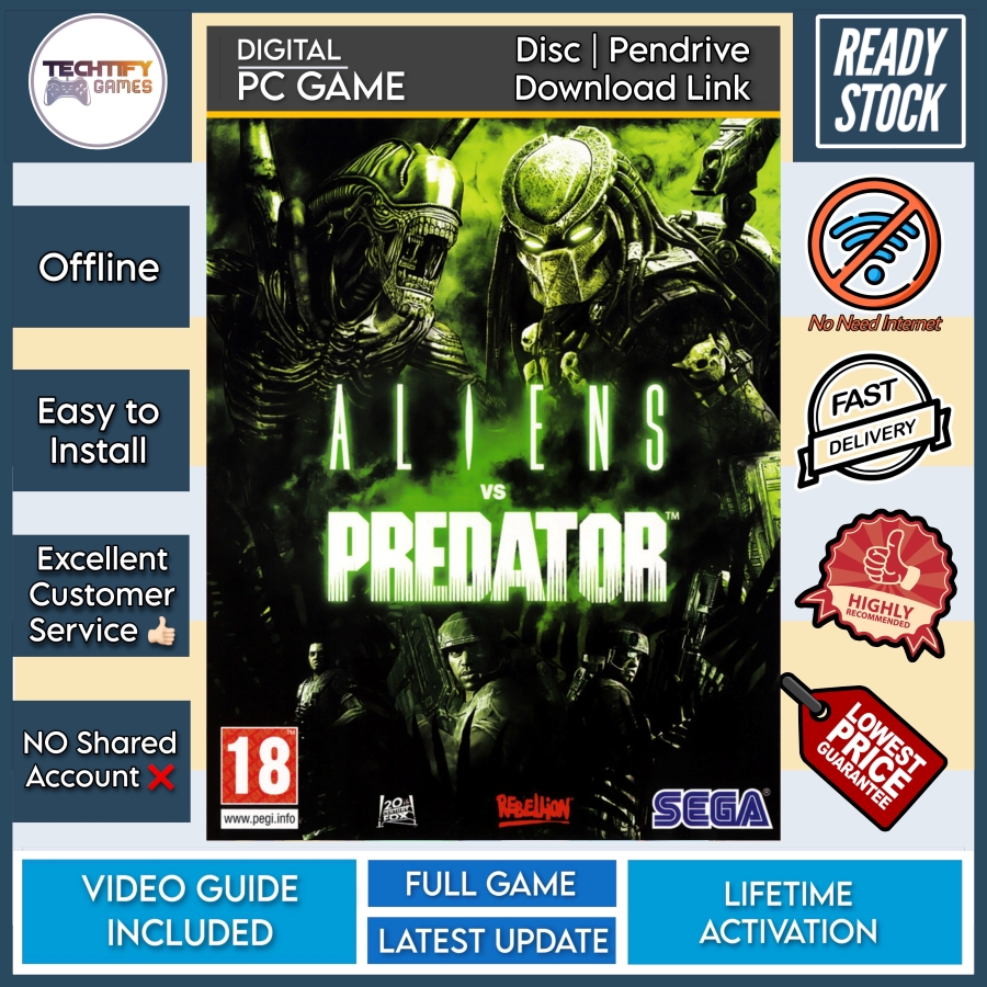 [PC Game] Aliens vs Predator - Offline [Disc | Pendrive | Download Link ...