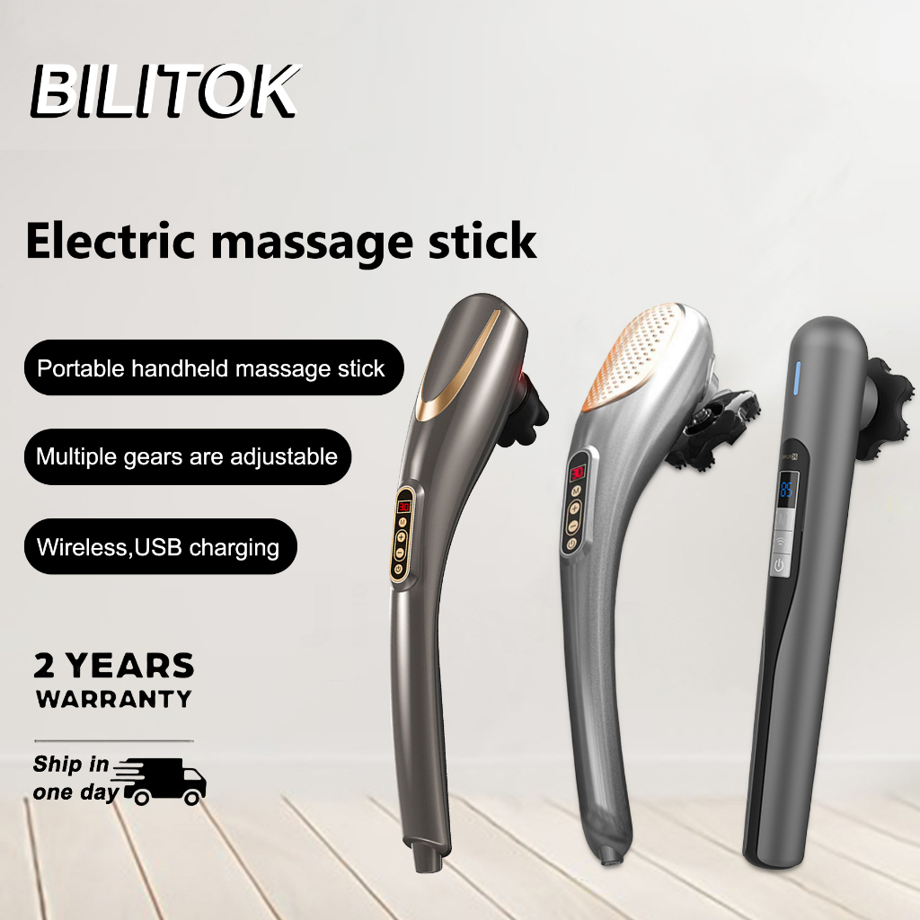 Electric massage stick instrument handheld percussion hammer back ...