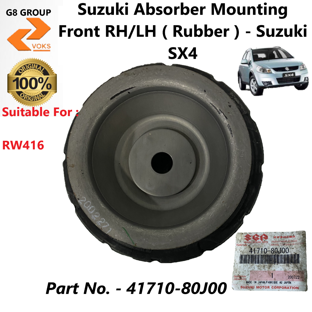 Suzuki Absorber Mounting Front RH/LH ( Rubber ) - Suzuki SX4 ( 41710 ...