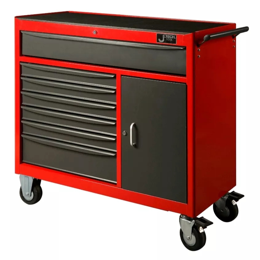 JETech Heavy-Duty Tools Trolley | Empty Cabinet | Tools Chest | Drawer ...