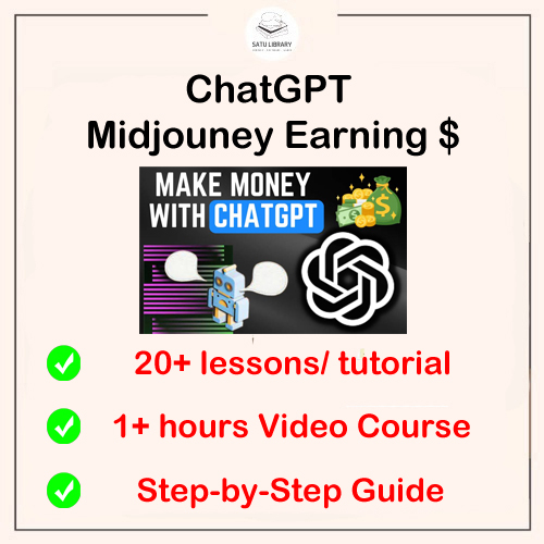 1library [Video Course] ChatGPT and Midjourney: 12 Ways of Earning Money. ChatGPT AI | ai Course ...