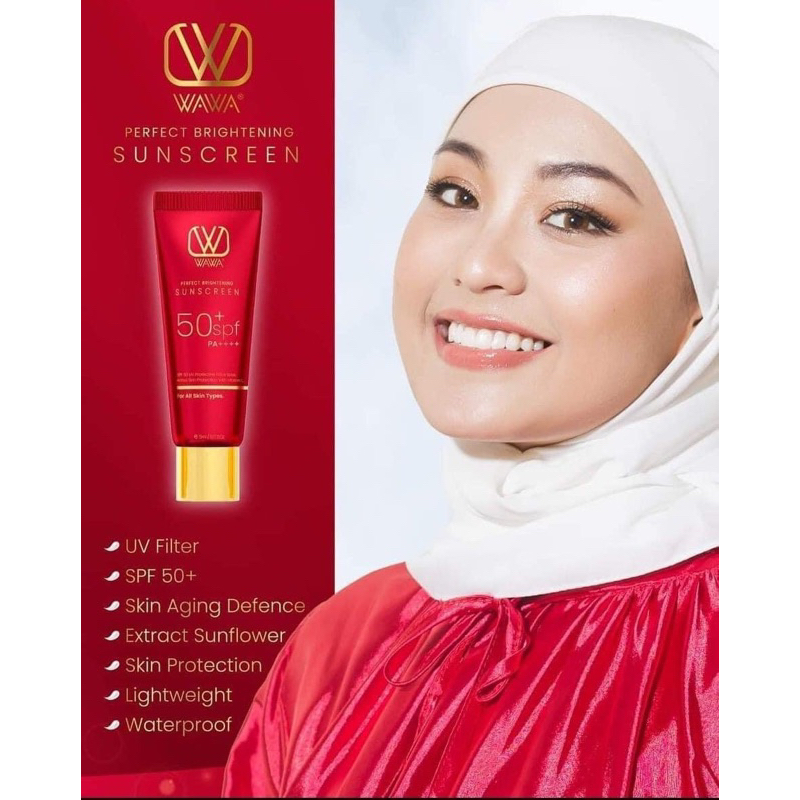 💯 WAWA SUNSCREEN ORIGINAL HQ | Shopee Malaysia
