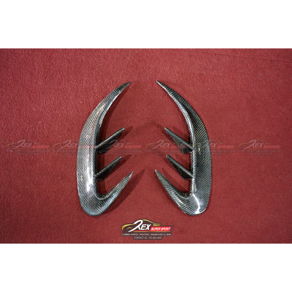 Mercedes Benz CLA W118 200 250 45s AMG Rear Canard TK Real Forged ...