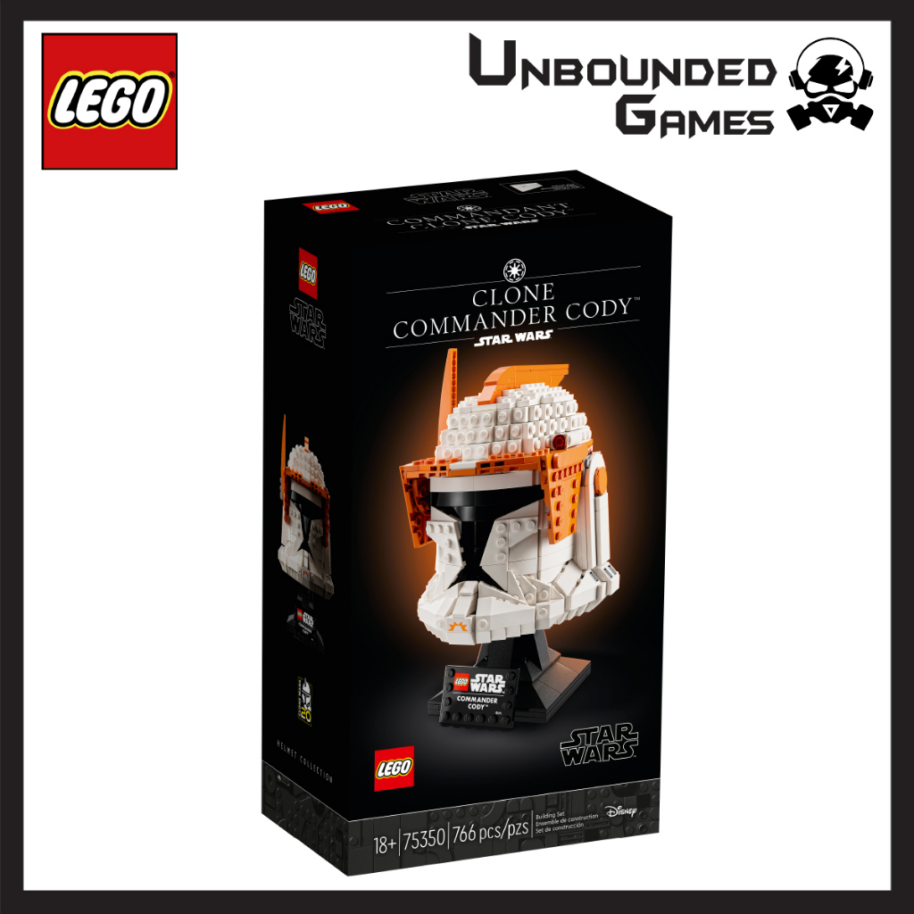 LEGO 75350 Star Wars Clone Commander Cod Helmet Building Toy Set (766 ...