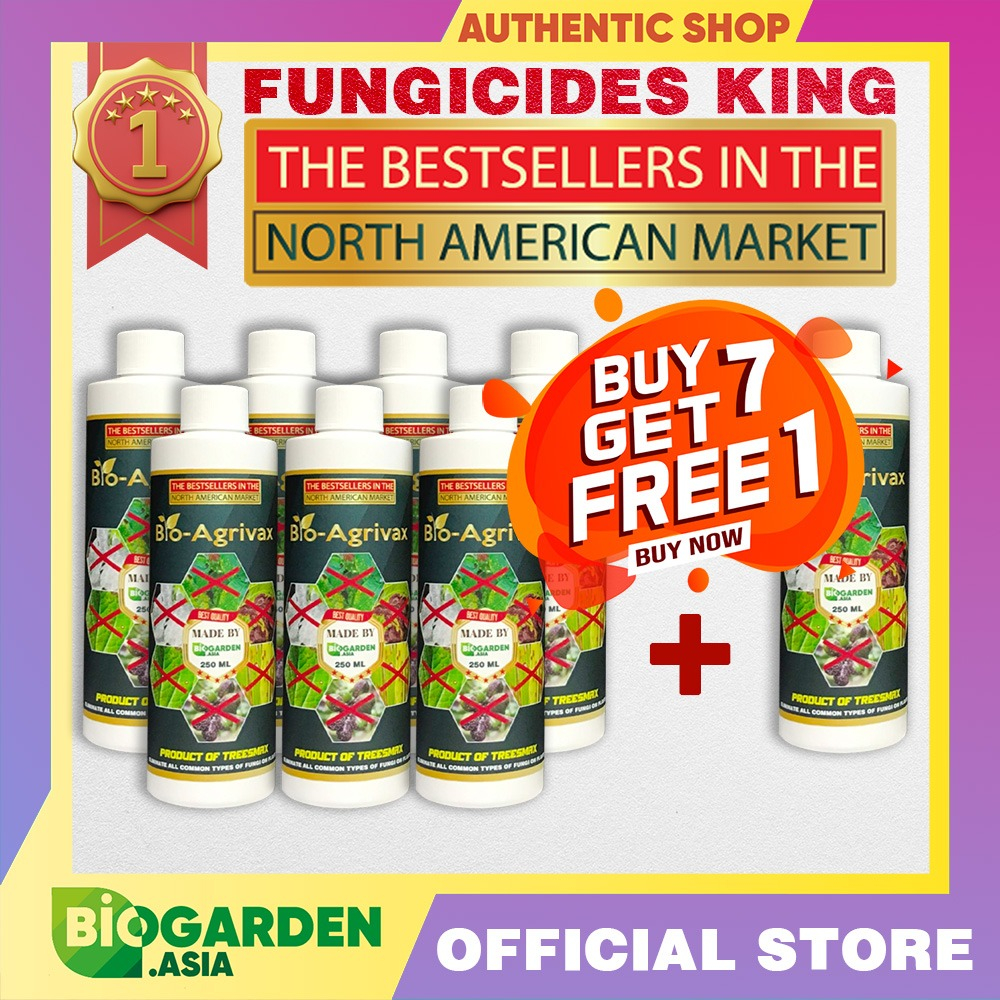 COMBO BUY 7 GET 1 FREE Fungicide King Bio-Agrivax - The leading Organic ...