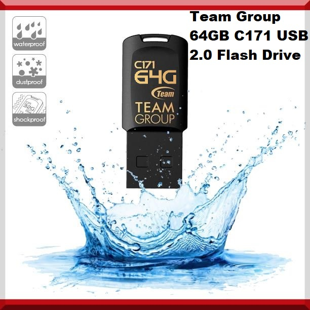 TEAM GROUP 32GB / 64GB (C141/C171) USB 2.0 Flash Drive Pendrive Thumb ...