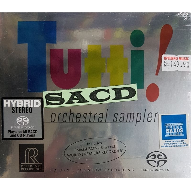 Tutti! - Orchestral Sampler (SACD) | Shopee Malaysia