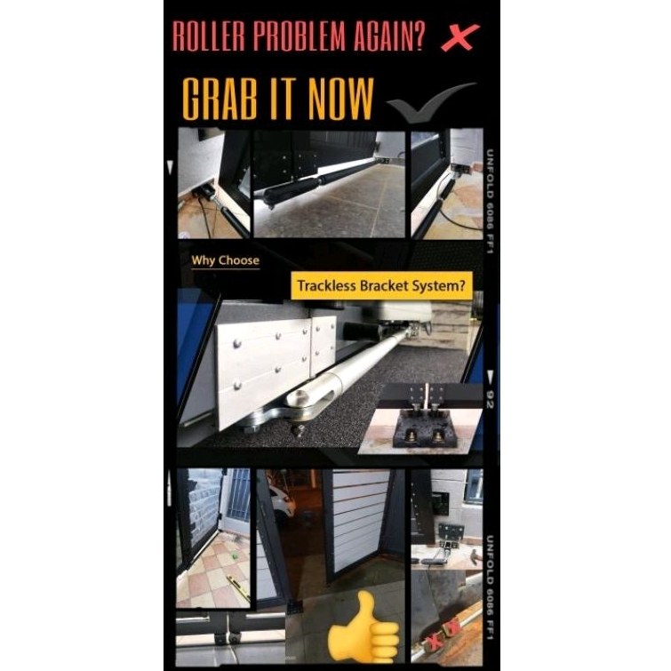 Trackless Bracket System (TBS) | Shopee Malaysia