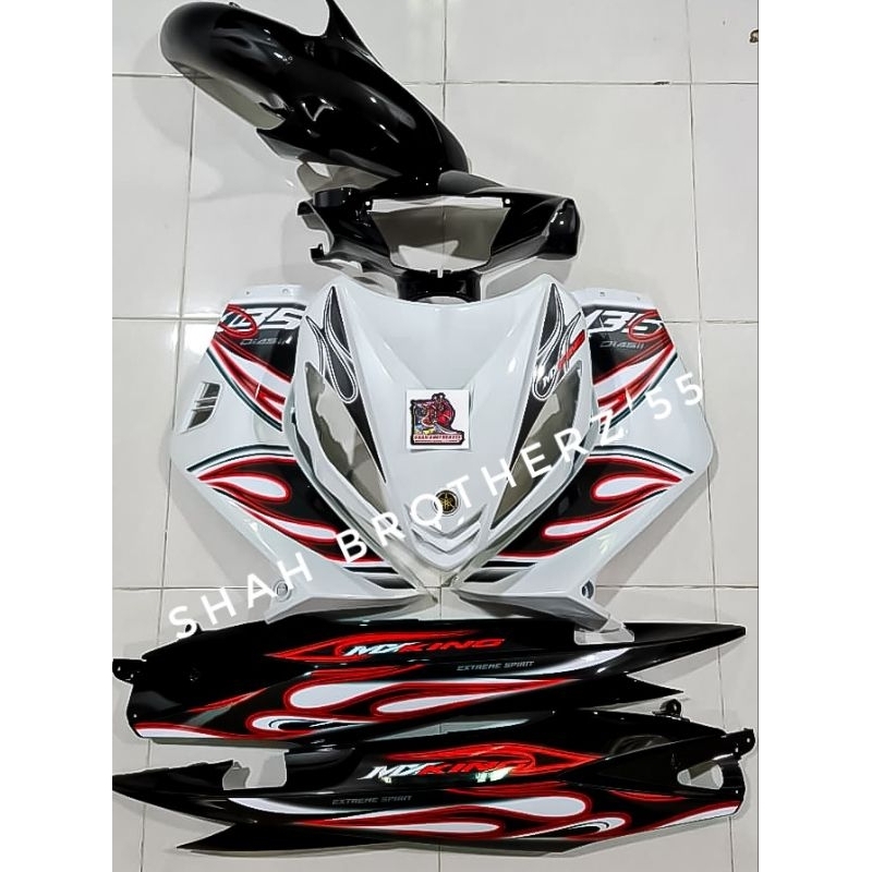 COVERSET LC V1 JFORCE JACK API HITAM PUTIH CUSTOM 🔥 | Shopee Malaysia