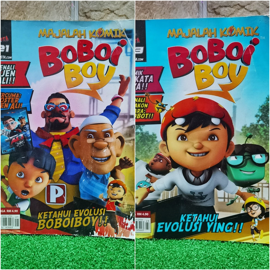 PRELOVED 』 Komik Boboiboy (Animonsta Studio/Monsta) | Shopee Malaysia
