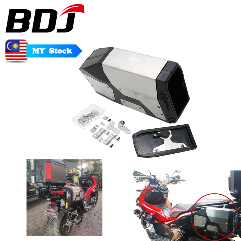 BDJ Tool Box For R1200gs R1250gs F850gs F750gs Adv150 Pcx160 Sniper Click Side Rack Storage Box ...