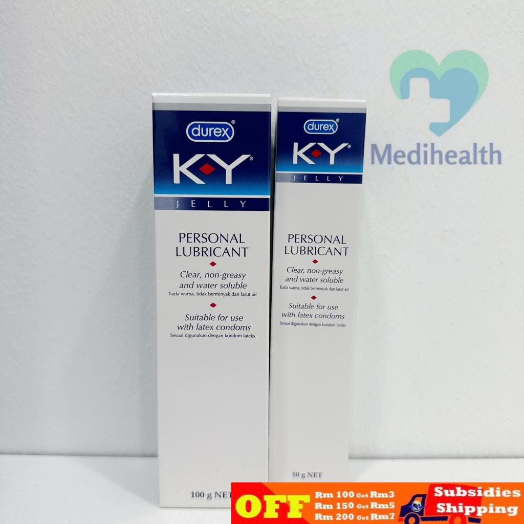 Durex KY Jelly Personal Lubricant (50g / 100g) | Shopee Malaysia