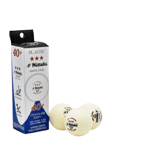 NITTAKU Table Tennis Ball 3 Star 40+ White [100% Authentic](SPORTS EXPRESS) | Shopee Malaysia