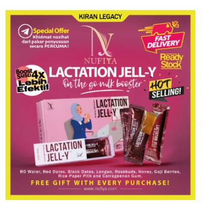 MILK BOOSTER NUFIYA LACTATION JELLY | Shopee Malaysia