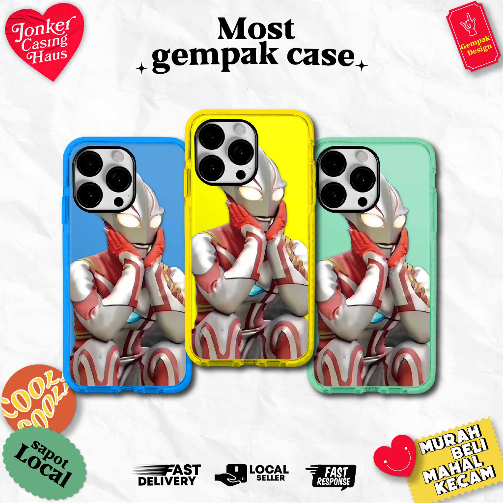 NEW! ULTRACUTE-DESIGNATED CASE Bumper Case Casing IP 13 until 14 PRO ...