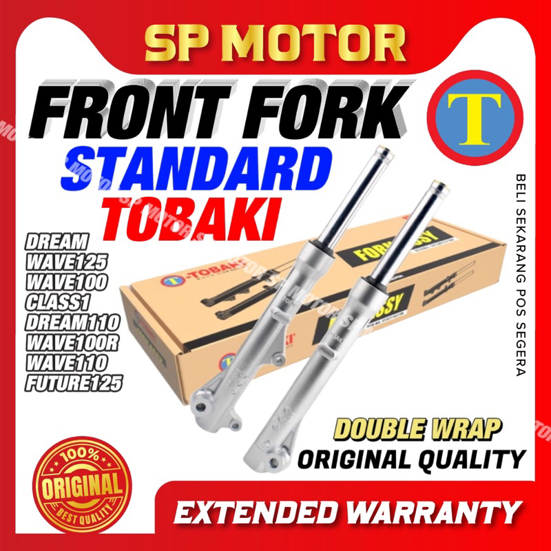ALL HONDA MODEL EX5 / DREAM / WAVE100 CLASS 1 FUTURE125 RS150 DREAM110 FRONT FORK TOBAKI 100% ...