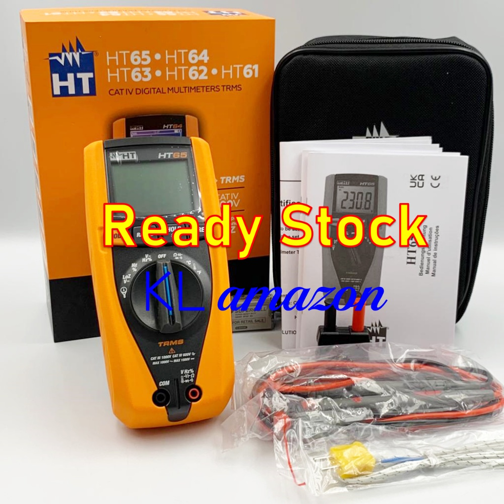 (For Solar Project) HT65 TRMS digital multimeter for DC voltage ...
