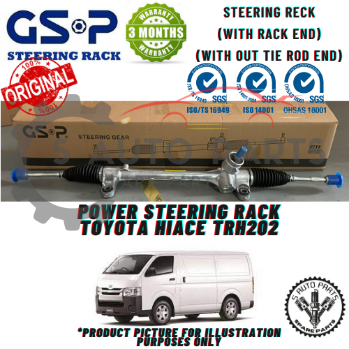 TOYOTA HIACE TRH202 POWER STEERING GEAR RACK -BRAND 100% ORIGINAL GSP ...