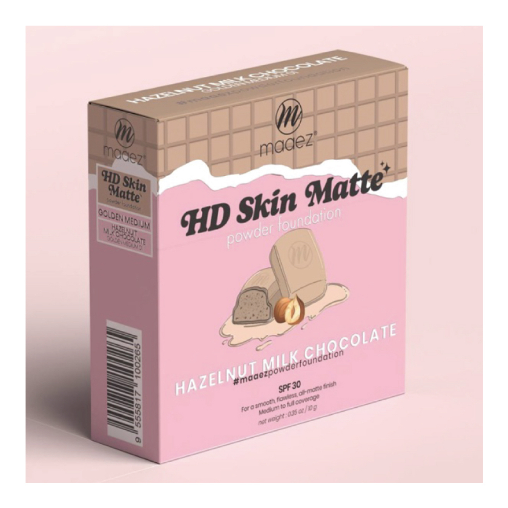 🎁MAAEZ COSMETICS ~ COMPACT POWDER HD SKIN MATTE | Shopee Malaysia