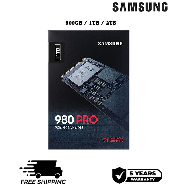 Samsung SSD 980Pro / PM9A1 PCIe Gen 4 x4 NVMe M.2 2280 SSD 1TB 2TB | Shopee Malaysia