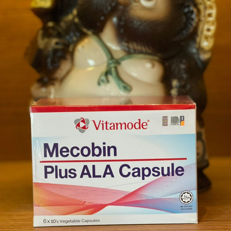 VITAMODE MECOBIN PLUS ALA CAPSULE 6 x 10'S VEGETABLE CAPSULES (EXP 07/ ...