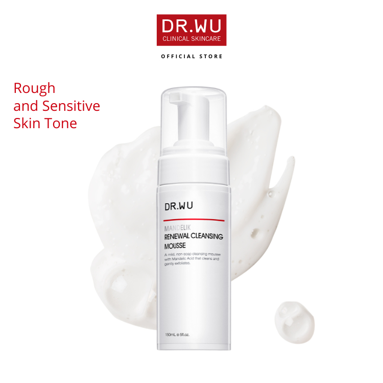 EXP FEB/MAC 2026 DR.WU Official Mandelik Renewal Cleansing Mousse (150ml) | Shopee Malaysia