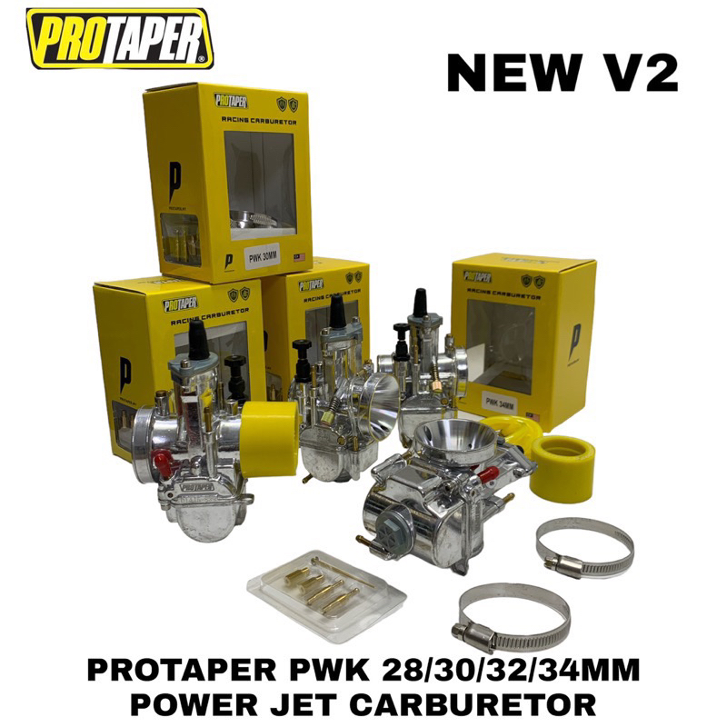 PROTAPER PWK POWER JET RACING V2 CARBURETOR ( 28 / 30 / 32 / 34 MM ...