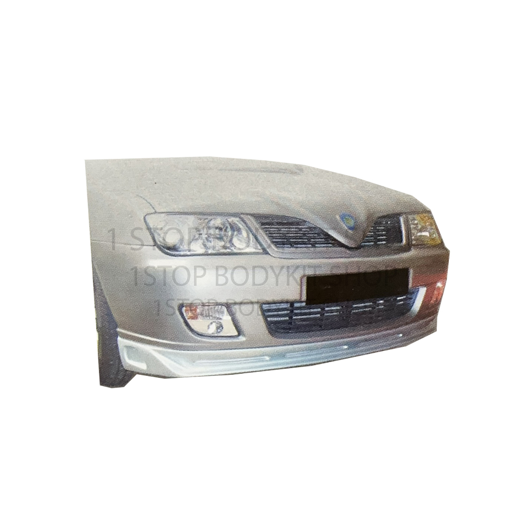 PROTON WAJA AUDI FRONT SKIRT (PU GETAH ) SKIRT LIP BODYKIT | Shopee ...