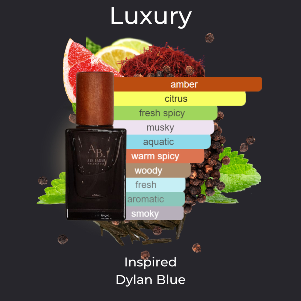 Delan Blue Luxury Perfume By Ash Baker | Shopee Malaysia