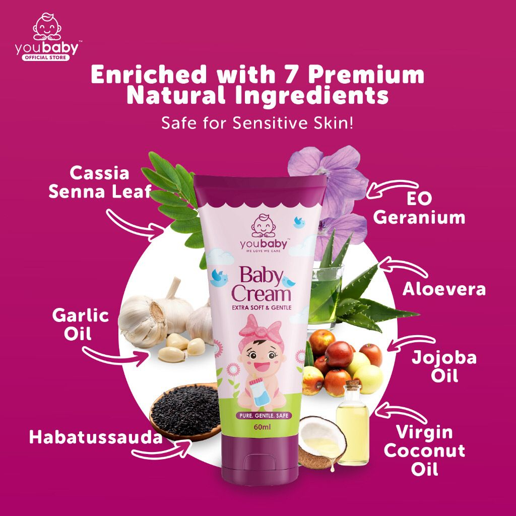 YOUBABY Baby Cream - 60ml (Ready Stock) | Shopee Malaysia