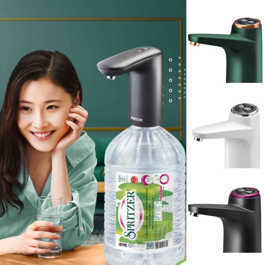 (GENUINE) MBHL USB Charging Spritzer Water Pump Dispenser Water ...