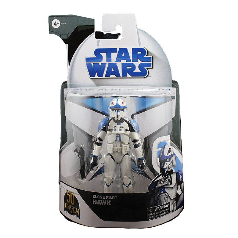 Star Wars The Clone Wars Collection 6 - Inch The Clone Pilot Hawk ...