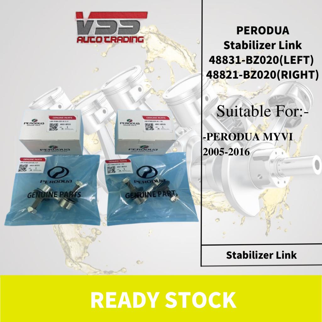 ORIGINAL PERODUA MYVI & LAGI BEST (2005-2017) FRONT ABSORBER LINK ...