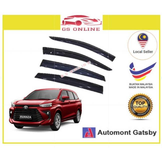 Toyota Avanza 2022 2023 New Original AG Rain Door Window Visor Air ...
