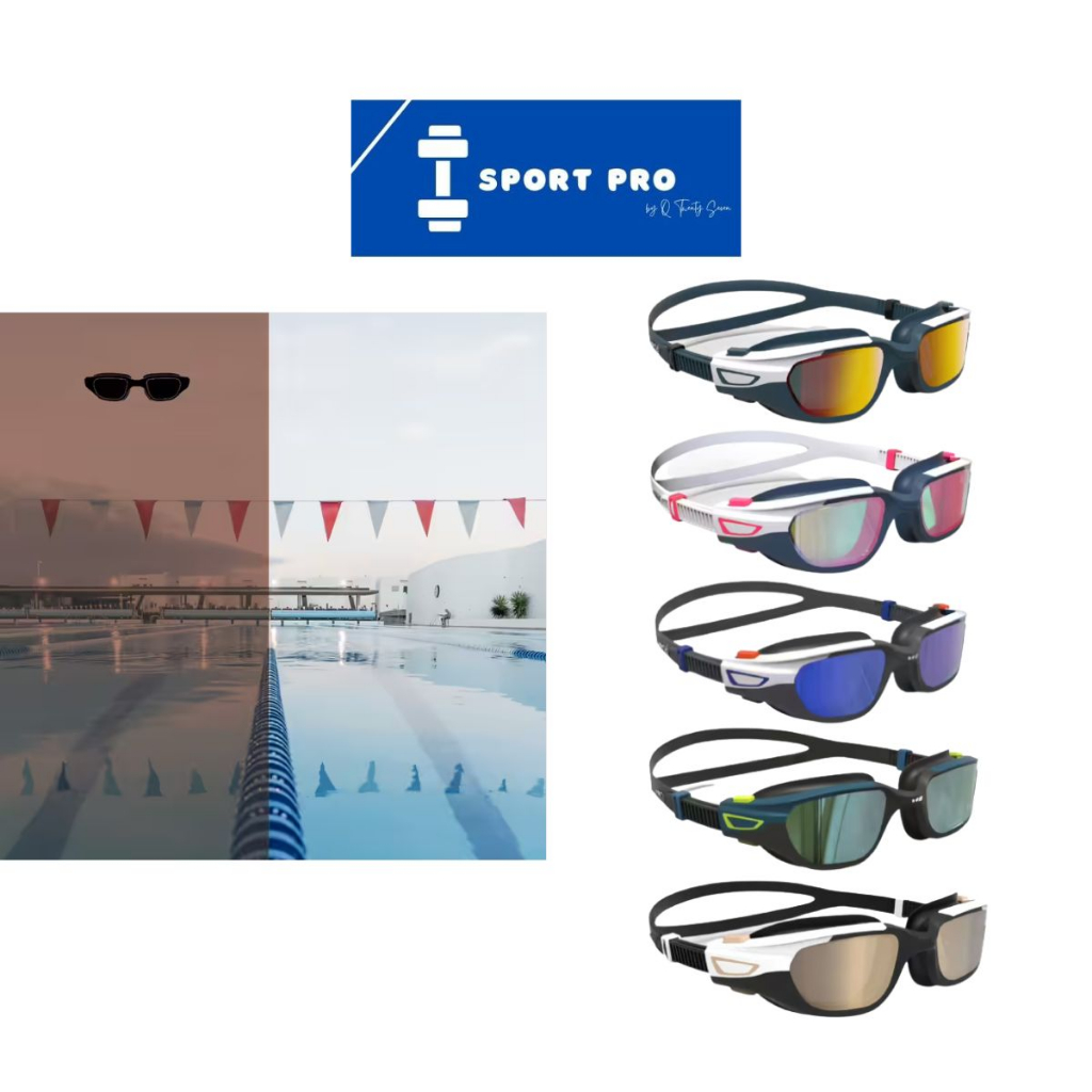 Decathlon Swimming Goggles Mirror Lenses Goggles Anti Fogging