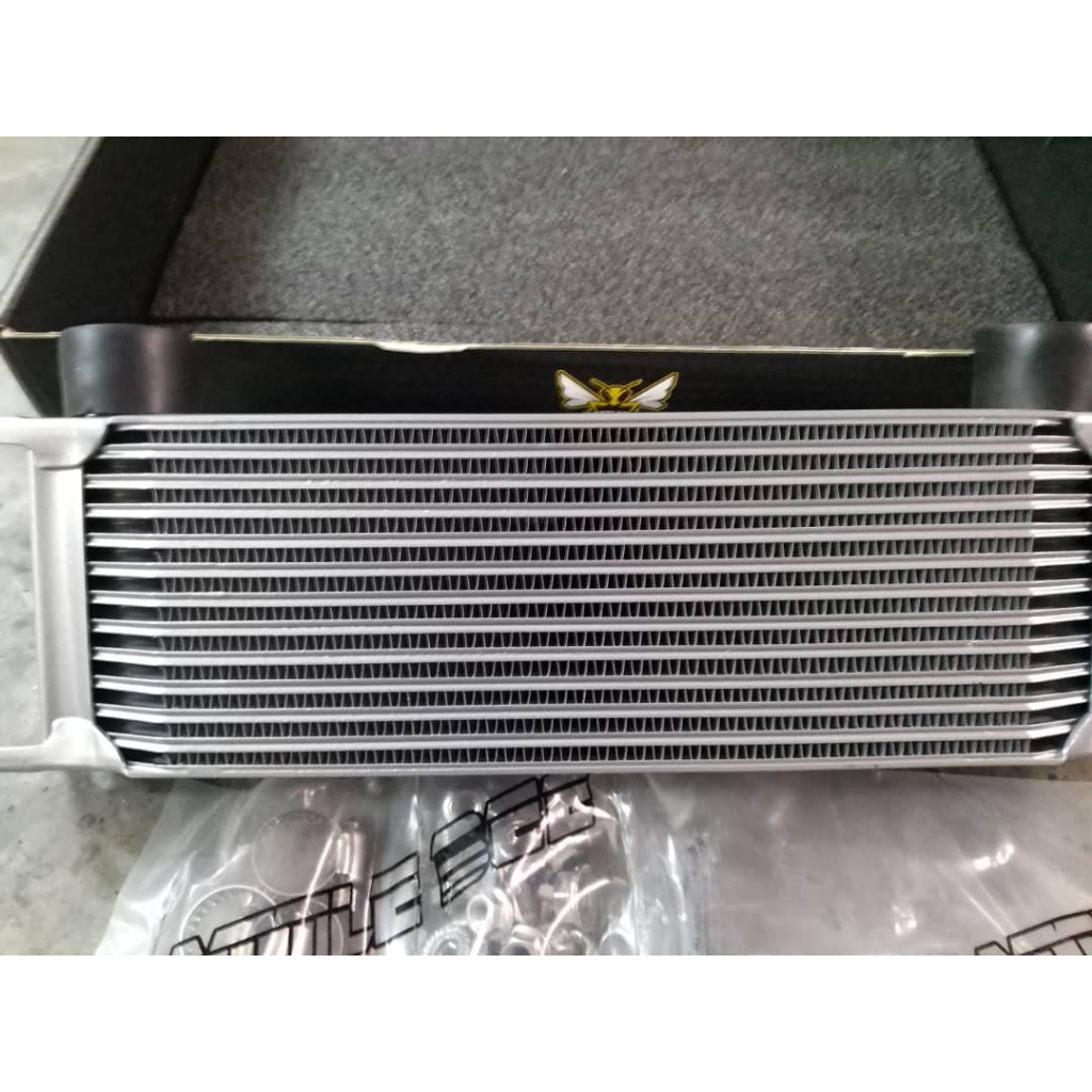 Battle Bee Universal ATF Oil Cooler Kit With Bracket (Full Set ...