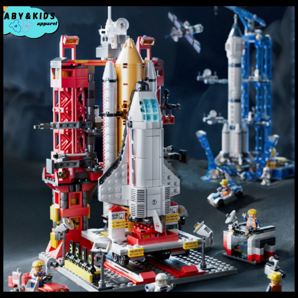 Kids Rocket Space Blocks Toys Set Blocks Toy Children Educational Toys ...