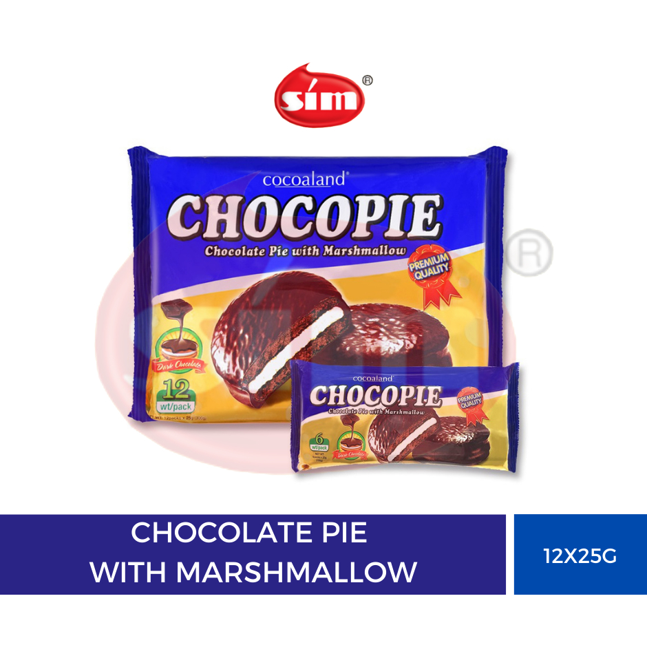 SN COCOALAND CHOCO PIE (VEGETARIAN) 300G | Shopee Malaysia