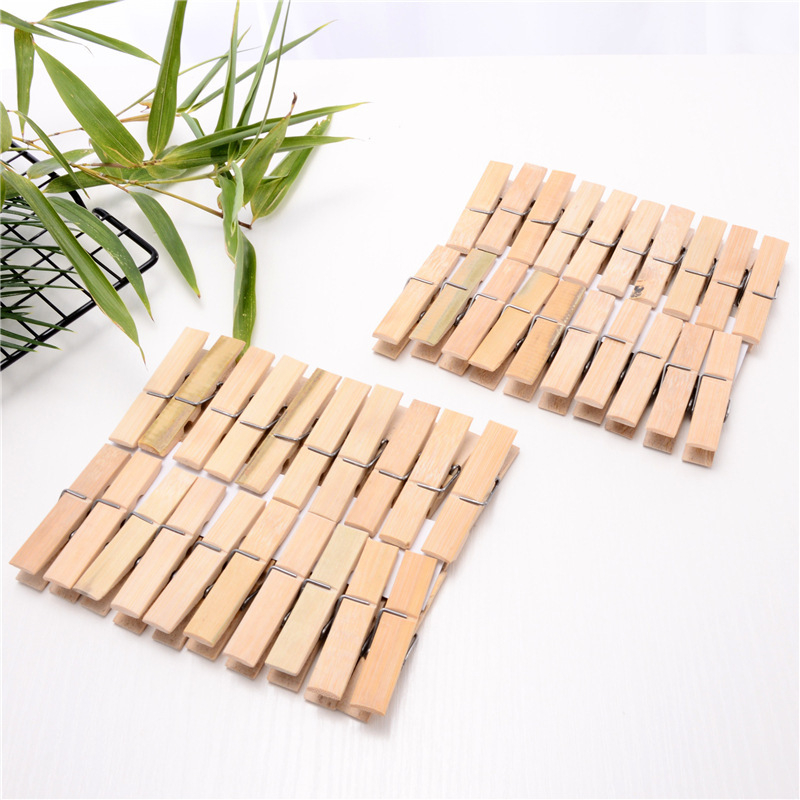 Bamboo Cloth Pegs 20pcs sepit baju | Shopee Malaysia