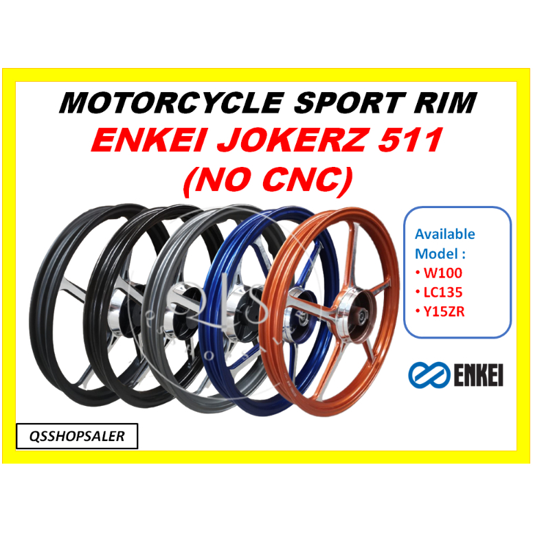MOTORCYCLE WHEEL RIM / SPORT RIM ENKEI X JOKERZ 511 STANDARD NO CNC ...