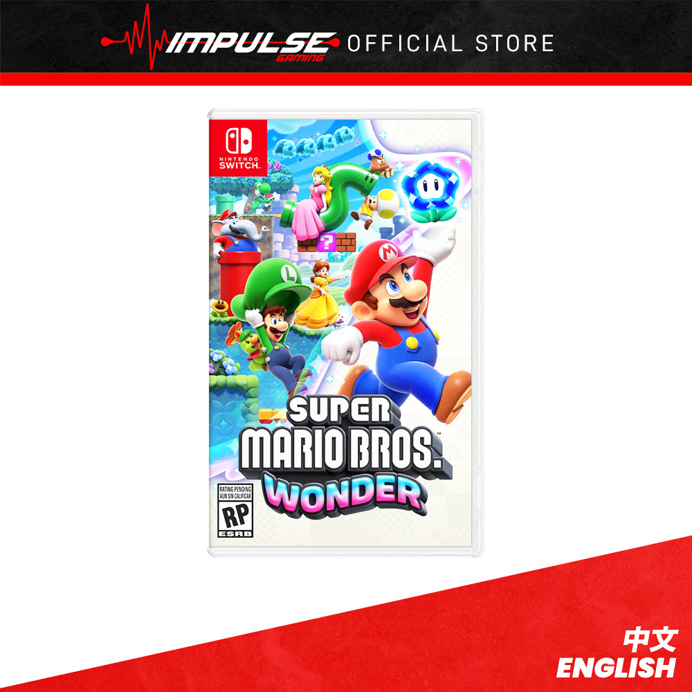 NSW Nintendo Switch Super Mario Bros. Wonder Chi/Eng Version 超级马力欧 ...