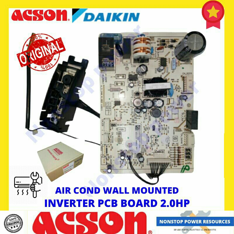 ACSON Original Wall Mounted Inverter Air Cond PCB Board Complete ...