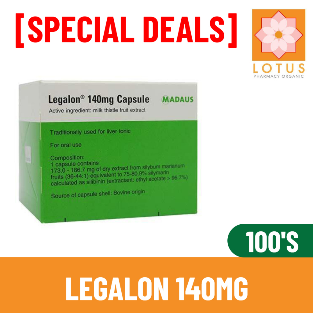 Legalon 140mg Cap (100s) | Shopee Malaysia