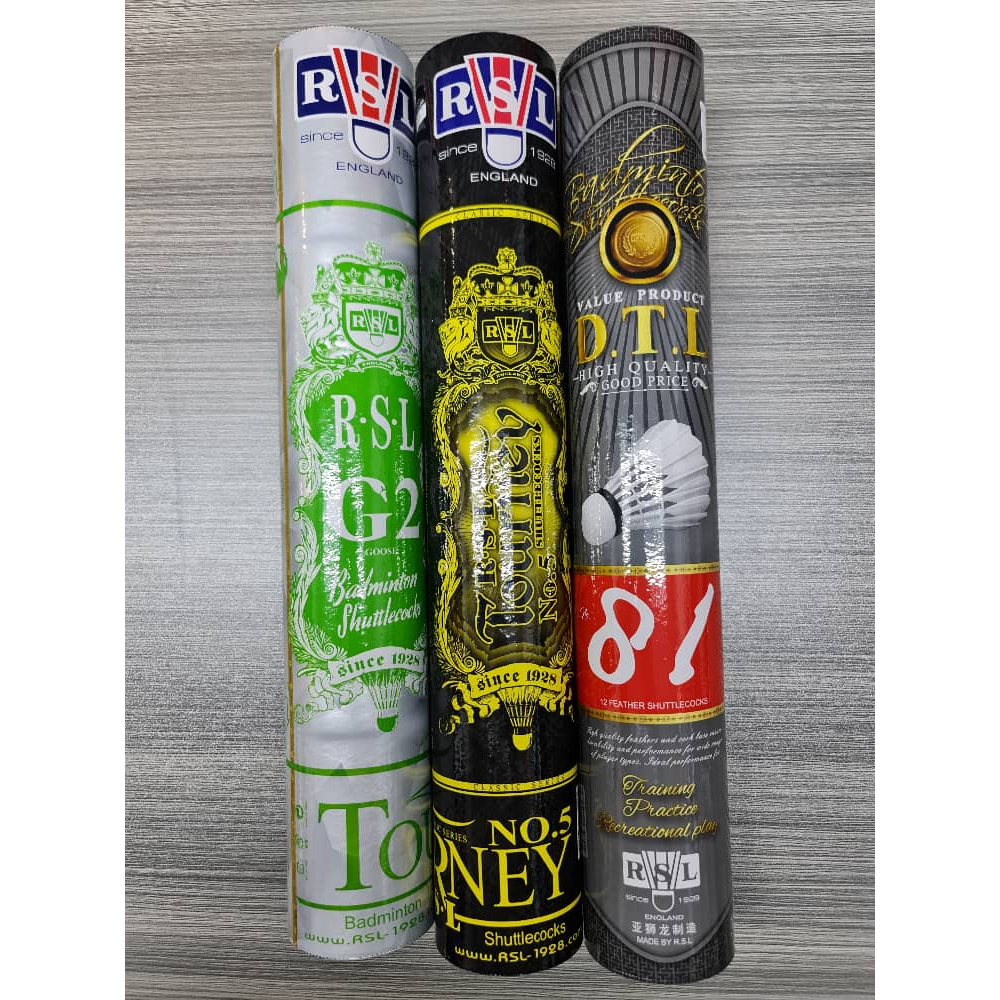 RSL SHUTLECOCK G2/ DTL 81/ Tourney No5 | Shopee Malaysia