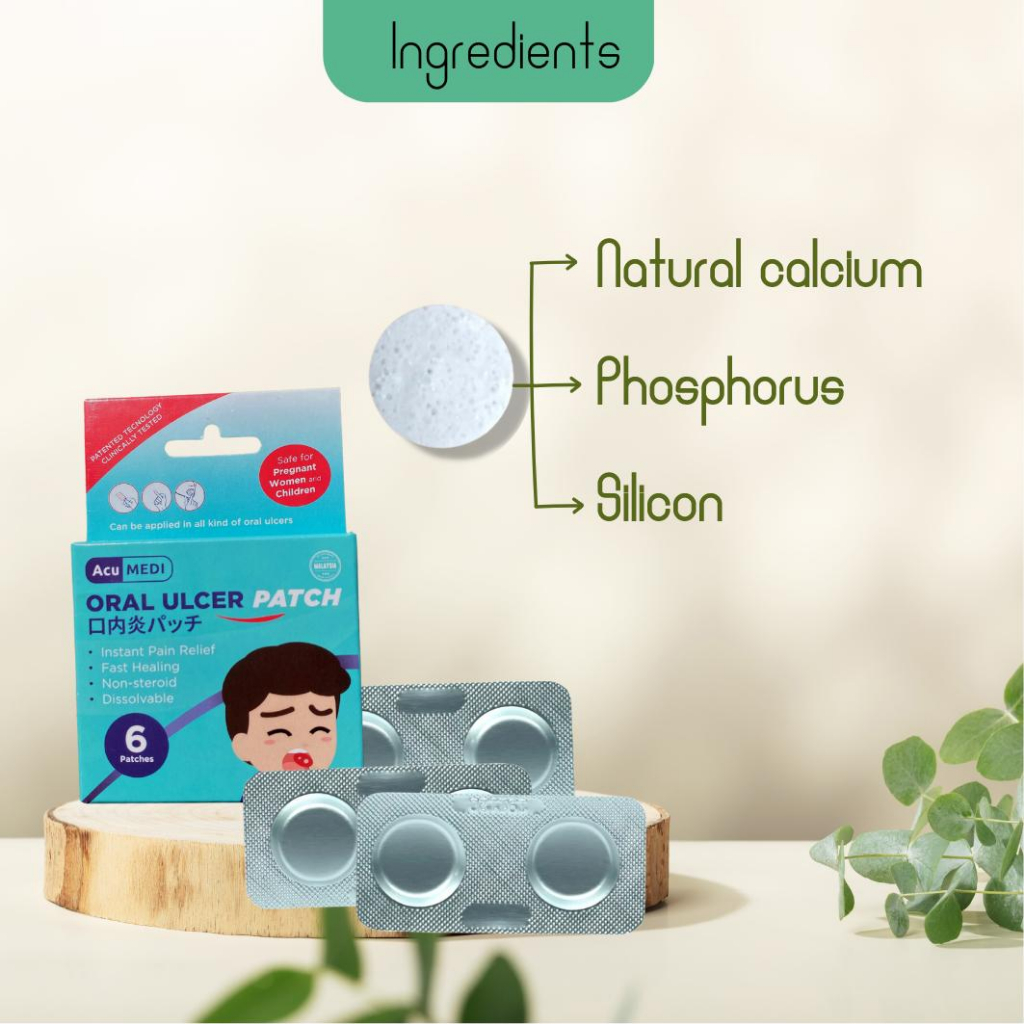 PLASTER ULCER VIRAL Oral Ulcer Patch Viral AcuMEDI Shipped in 24 hours ...