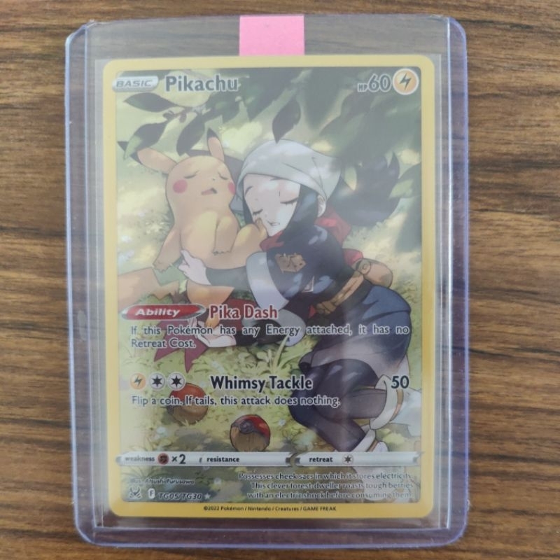 PTCG Pikachu trainer gallery | Shopee Malaysia
