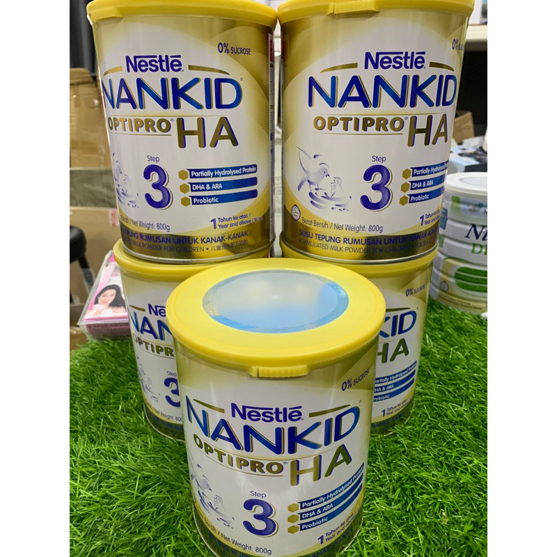 🔥Dented Tin🔥Nestle Nankid Optipro HA Step 3 Hypoallergenic (800g) Exp ...